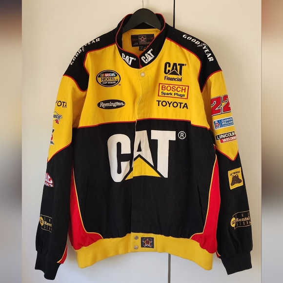 Jackets & Coats | Vintage Nascar Race Jacket Cat | Poshmark